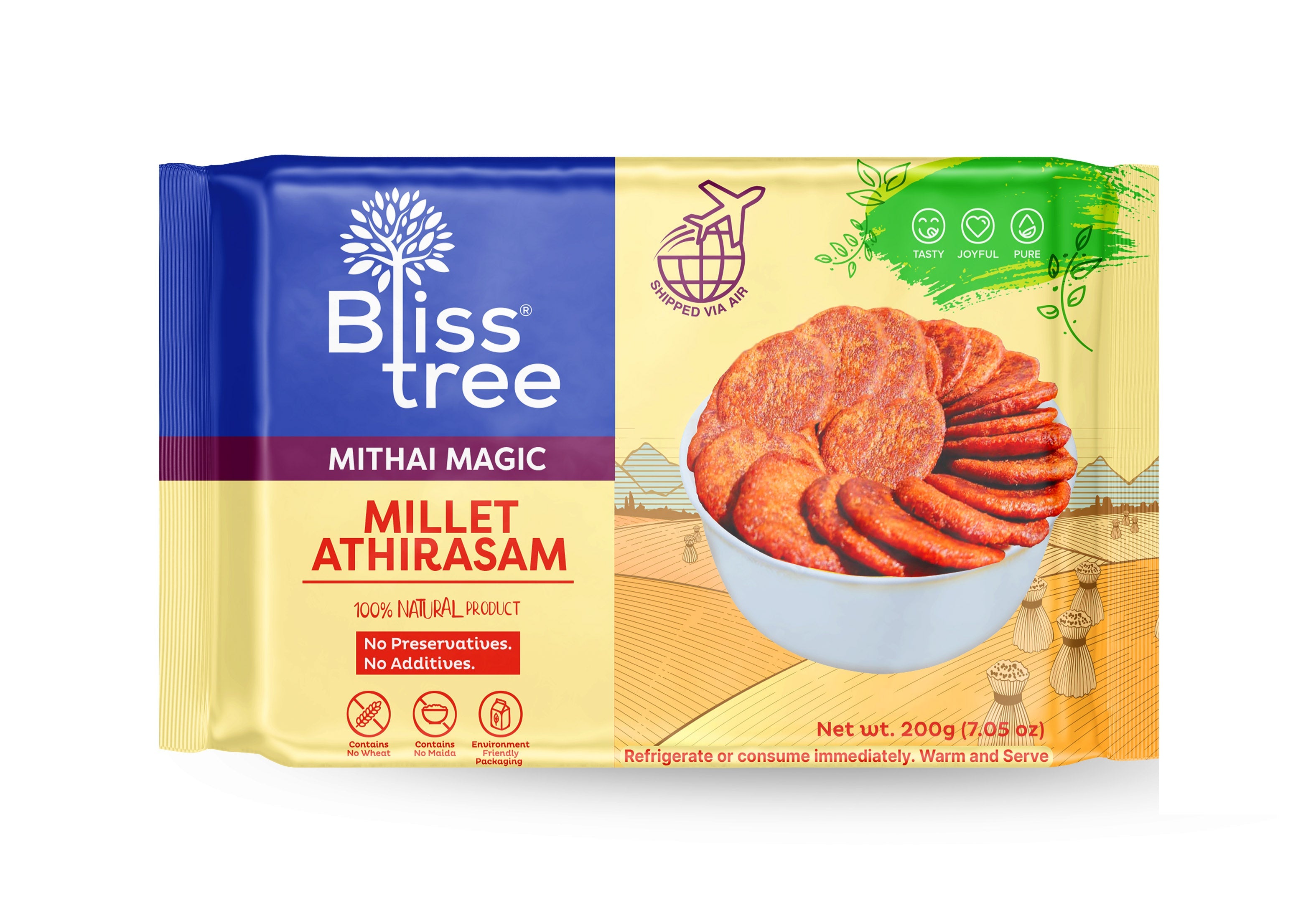 Millet Athirasam - 200g - Bliss Tree IL